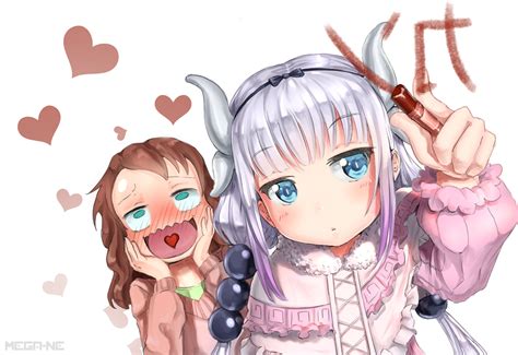Download Riko Saikawa Kanna Kamui Anime Miss Kobayashis Dragon Maid Hd