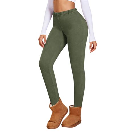 Winter Leggings For Women Fleece Lined Winter Thermal Butt Lifting