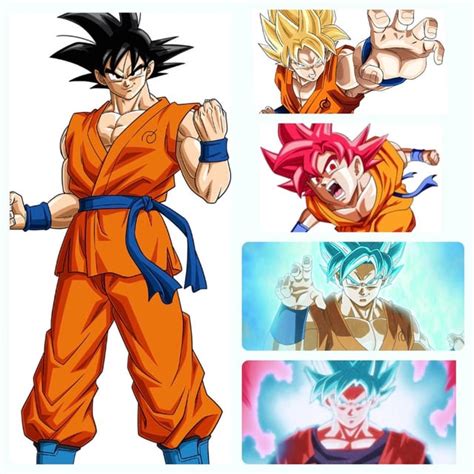 Goku Black Transformation Super Saiyan Super Saiyan Rosé R