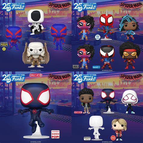 Coming Soon Funko Pop Marvel Spider Man Into The Spider Verse