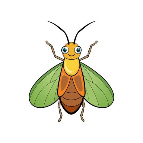 Vivid Artwork Of Spittlebug Stock Illustration Illustration Of