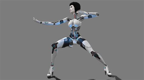 Leaked Game Assets Robot Girl Lucy