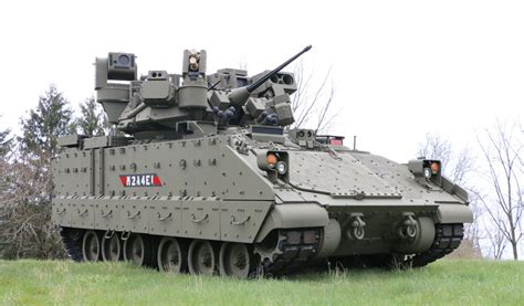 The Us Army Will Equip The Bradley Bmp With The High Tech Iron Fist