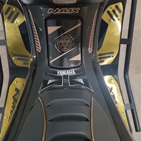 قیمت و خرید کف پایی موتور سیکلت یاماها مدل ان مکس گلد مجموعه 4 عددی