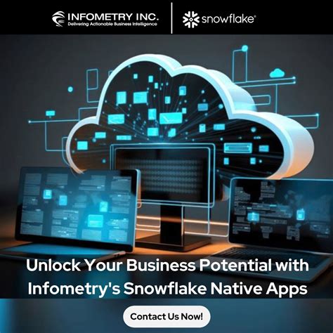 📢 Unlock The Full Potential Of Your Data With Infometrys Snowflake Native Apps Infometry Inc
