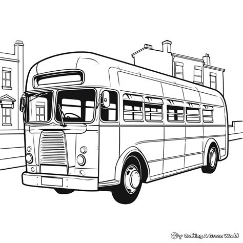 Bus Coloring Pages Free And Printable