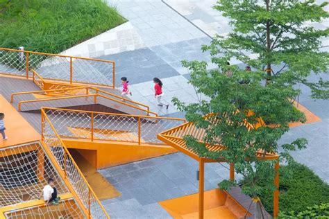 Lab Dh 实践 Tetris 广场 Public Garden Architecture Architecture Landscape Architecture