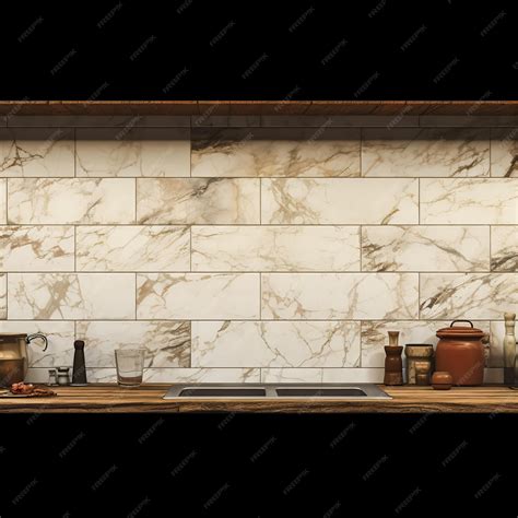 Premium Ai Image Tile Kitchen Texture