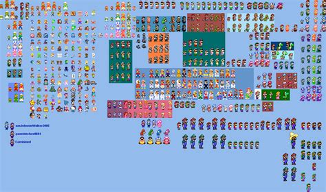 Super Mario Sprite Mashup Mario Luigi Toad To By Abbysek On Deviantart