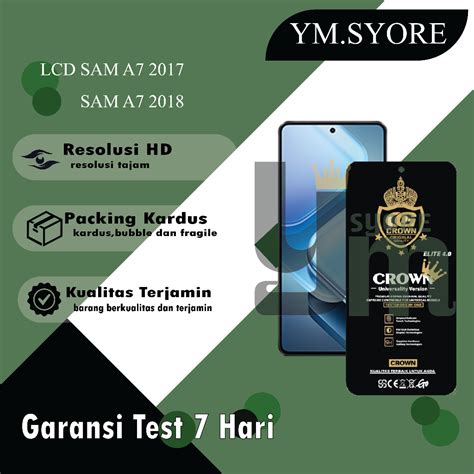 Jual Lcd Sam A7 2017a720 Sam A7 2018a750 Touchscreen Fullset