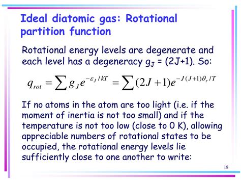 Ppt Ideal Diatomic Gas Internal Degrees Of Freedom Powerpoint Presentation Id 6617933