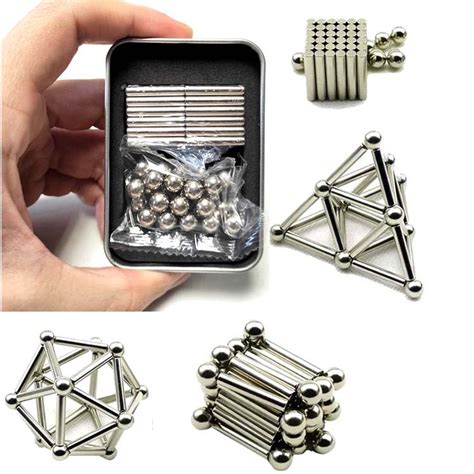 Магнитный Конструктор (36 Палочек, 27 Шариков) Купить Тут