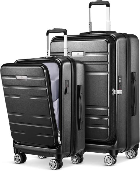 Suitour Luggage Sets 2 Piece，expandable Pc Hard Shell