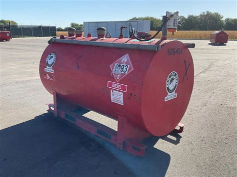Wel Built 500 Gal Above Ground Fuel Tank Agriculture Bigiron