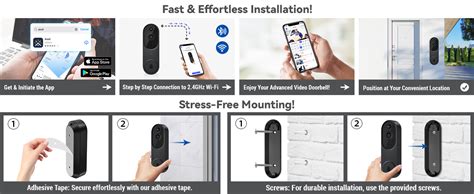 Aiwit 1080p Video Doorbell Camera Wireless Indooroutdoor Surveillance Cam Smart