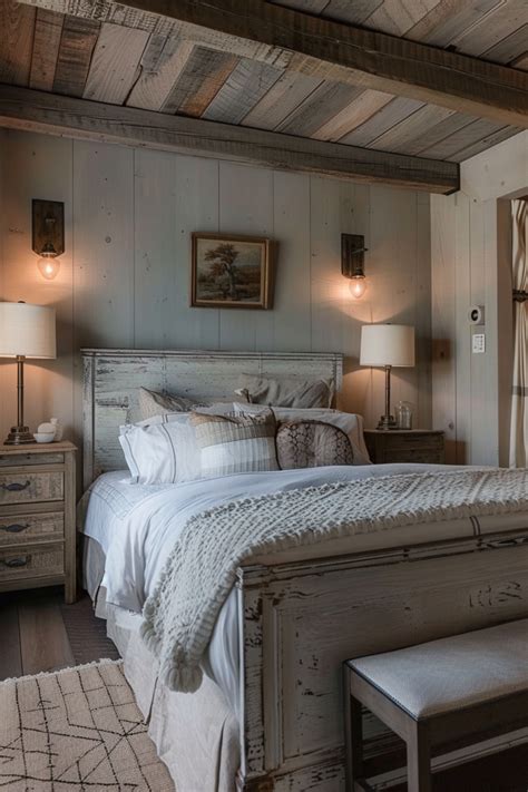 40 Modern Rustic Country Cottage Bedrooms Elegance And Comfort Quiet