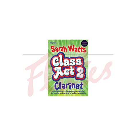 Class Act 2 For Clarinet [teachers Book] Includes Online Audio