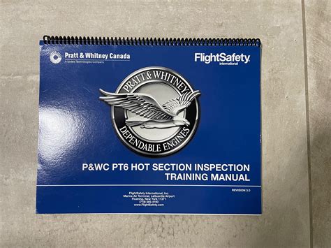 Pandwc Pt6 Hot Section Inspection And Pt6a Large Maintenance Training Manual Hobbies And Toys Books