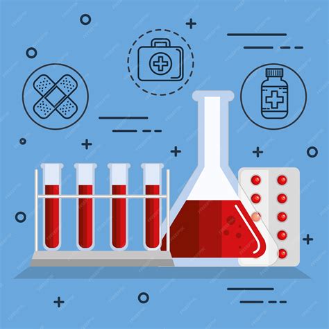 Medical Analysis Premium Vector