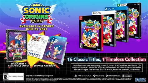 Sonic Origins Plus Announced Brings 12 Game Gear Titles