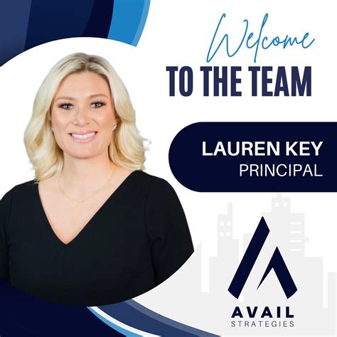 Excited To Welcome Lauren To Our Growing Team At Avail Strategies