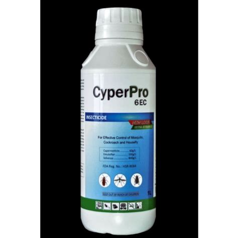 Dvas Cyperpro 6ec Insecticide Cypermethrin Pesticide For Cockroach Fly And Mosquito Control