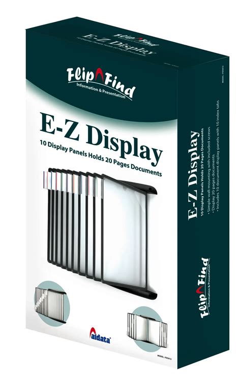 Wall Mount Document Holder Sleeves For Office Aidata