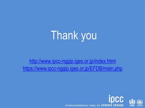 5 December Ipcc Emission Factor Database Efdb Pptx Databases