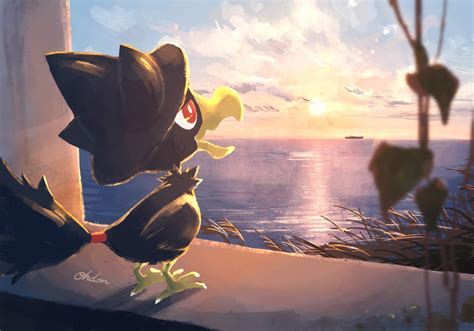 Murkrow Pokemon Drawn By Ohdon Danbooru