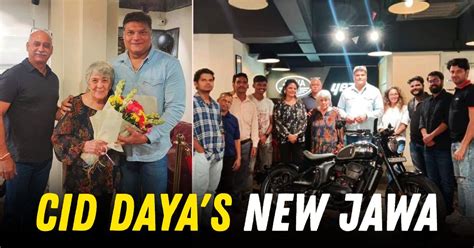 Cid Star Daya Gets A Jawa Bobber 42 T From His Mother From Past