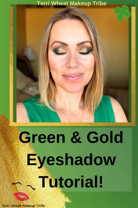 Green And Gold Eyeshadow Tutorial Eyeshadow For Green Eyes Gold