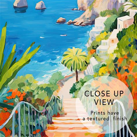 Capri Art Print Luxe Poster Co