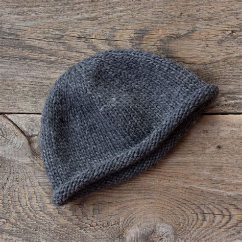 Pillbox Knitted Hat Pattern Etsy