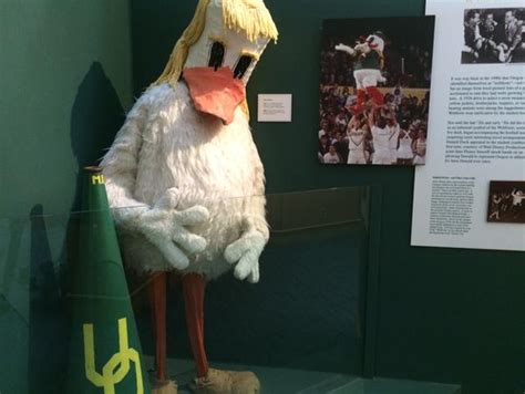 University Of Oregon Mascot Donald Duck