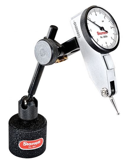 Starrett Dial Test Indicator Set Horizontal Indicator Style White 0
