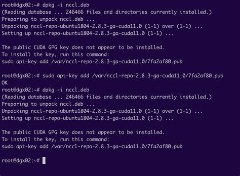 Unable To Install NCCL Due To Broken Signature Or Verification Script Issue 441 NVIDIA Nccl