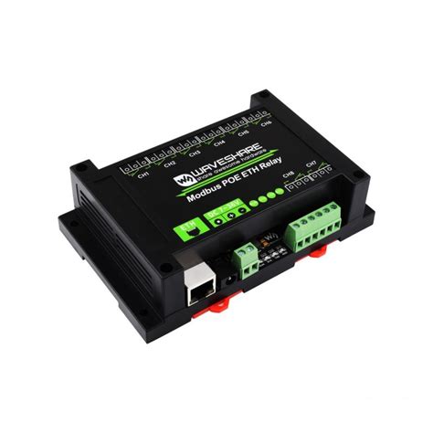 Buy 8 Ch Ethernet Relay Module Modbus Rtumodbus Tcp Protocol Poe