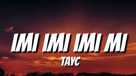 Ny Pense Plus Song Tayc [imi Imi Imi Mi Tiktok Song Youtube