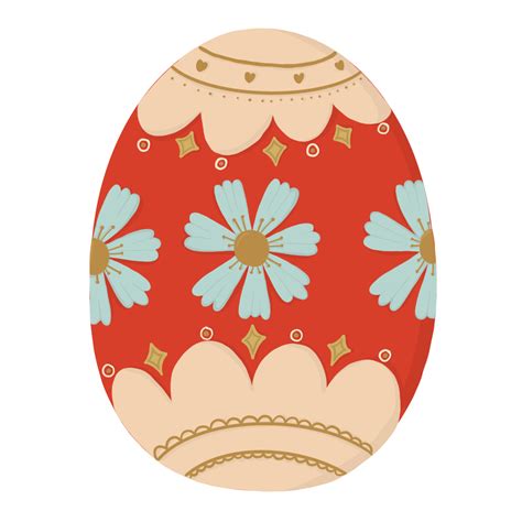 Red Easter Egg 14968394 Png