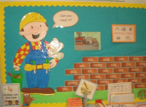 Bob The Builder Word Wall Classroom Displays Word Wall Classroom