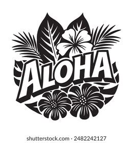 Hawaiian Aloha Clip Art