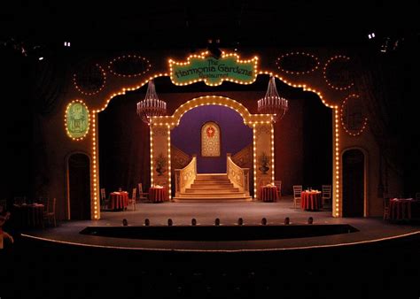 Proscenium Arch In Performance Art Theater