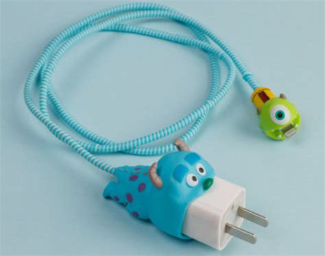 Cute Charging Cable Protector Set With Cable Protector And Dual Cable Gizmodern