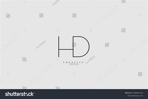 Alphabet Letters Initials Monogram Logo Hd Stock Vector Royalty Free
