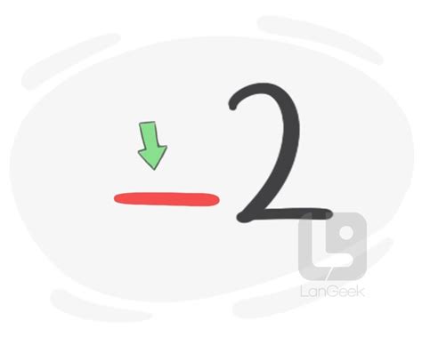 Definition And Meaning Of Minus Sign Picture Dictionary