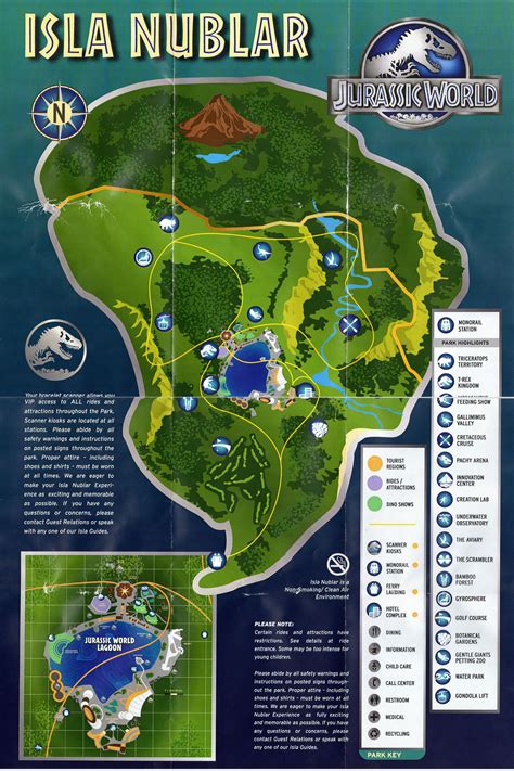 Jurassic Map