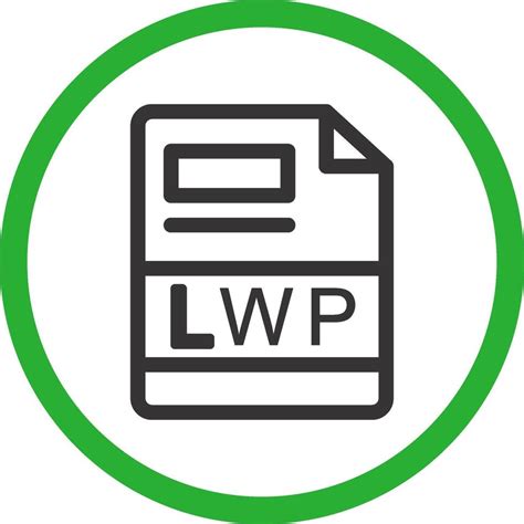 Lwp Creative Icon Design 38628180 Vector Art At Vecteezy