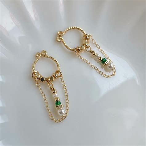 14k Filled Non Piercing Nipple Jewelry Romantic Body Jewelry Etsy Uk