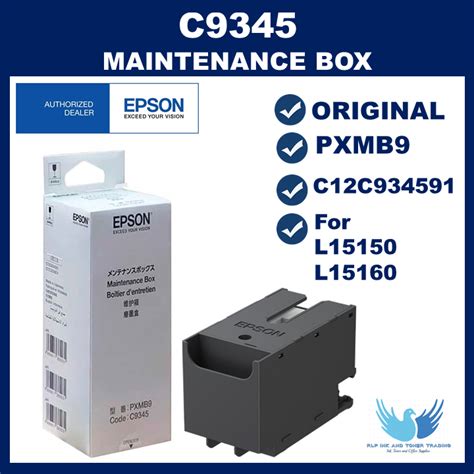 Epson C9345 Pxmb9 Maintenance Box Original For L15150 And L15160