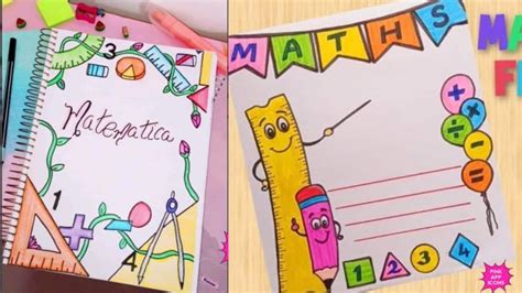 25 Best Maths Notebook Decoration Ideas